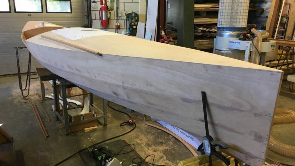 Building a row cruiser in stitch&glue