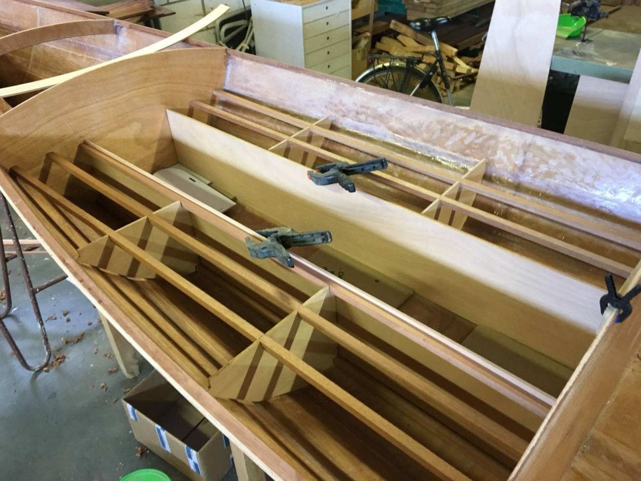 Building a row cruiser in stitch&glue
