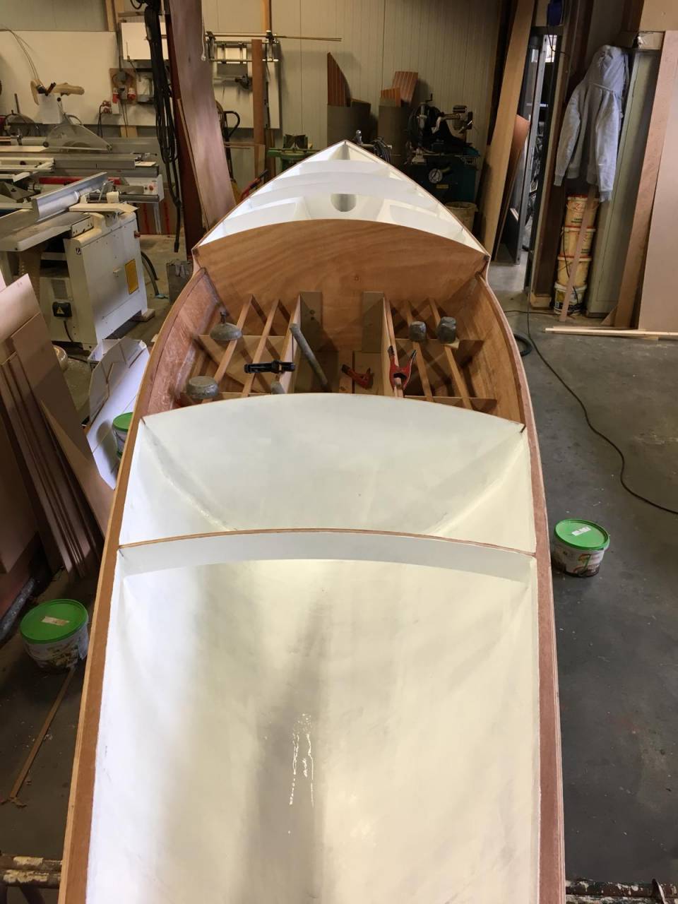 Building a row cruiser in stitch&glue