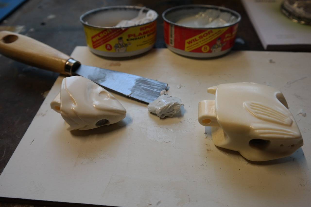 Making fishing lures with epoxy