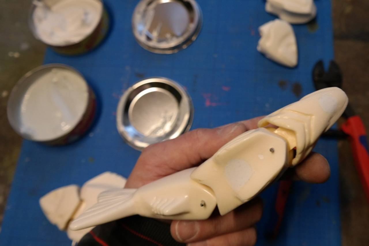 Making fishing lures with epoxy